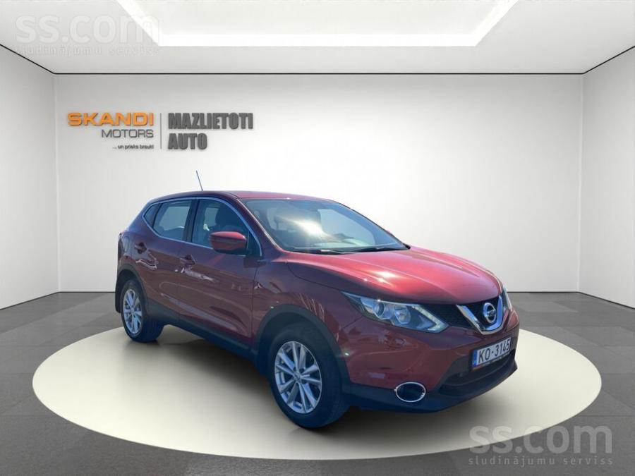 Grey Nissan Qashqai 2016 in Riga, with an engine capacity of 1.20 L and mileage of 129 thousand km for 8490 €, photo 9 on AUTOMOTO.COM.LV
