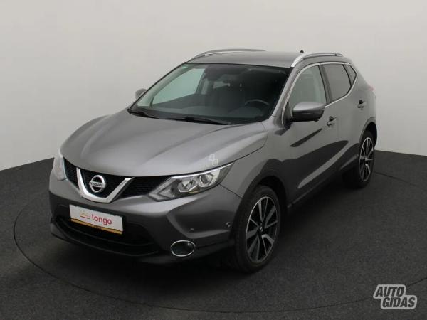 Grey Nissan Qashqai 2016 in Vilnius, with an engine capacity of 1.60 L and mileage of 165 thousand km for 11999 €, photo 1 on AUTOMOTO.COM.LV