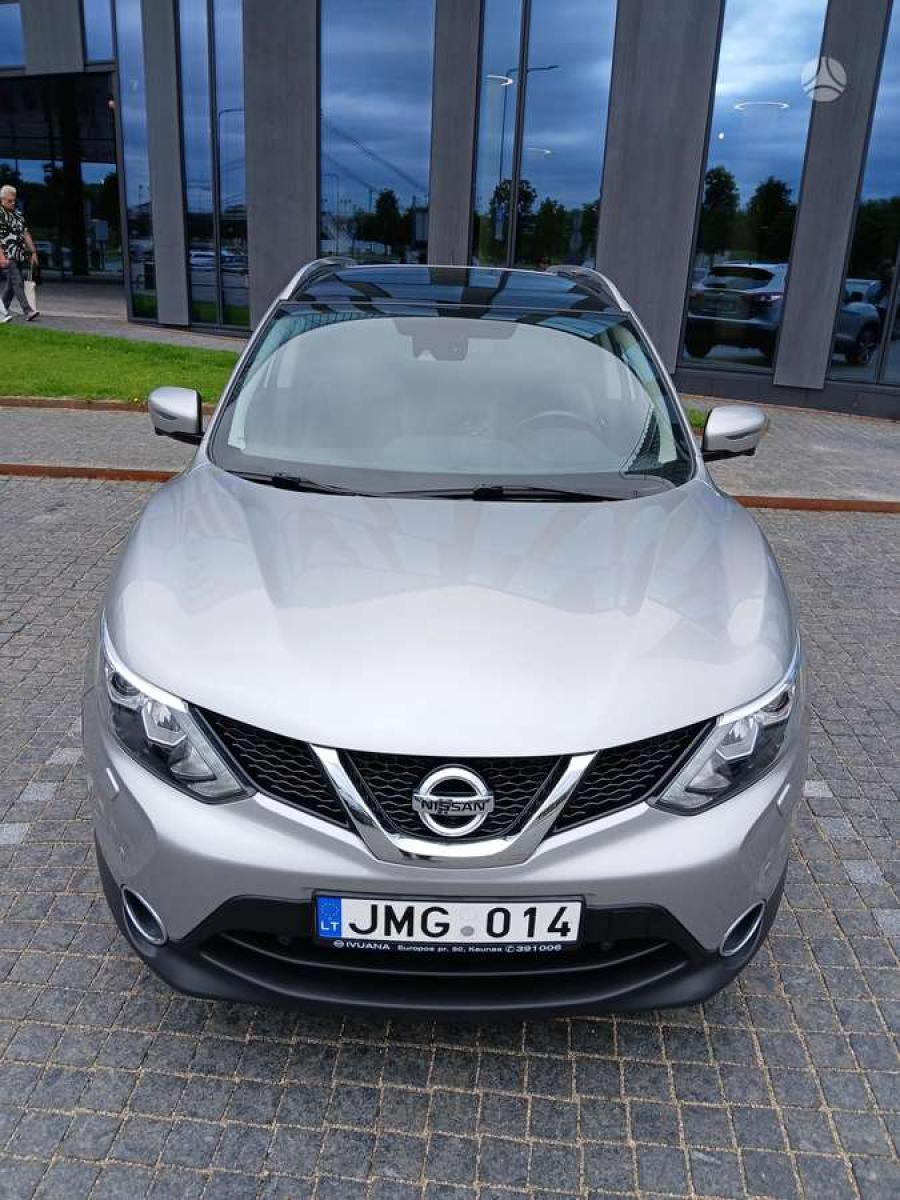 Pelēks Nissan Qashqai 2016 Kauņa, ar dzinēja tilpumu 1.60 L un nobraukumu 117 tūkst. km par 10500 €, foto 5 vietnē AUTOMOTO.COM.LV