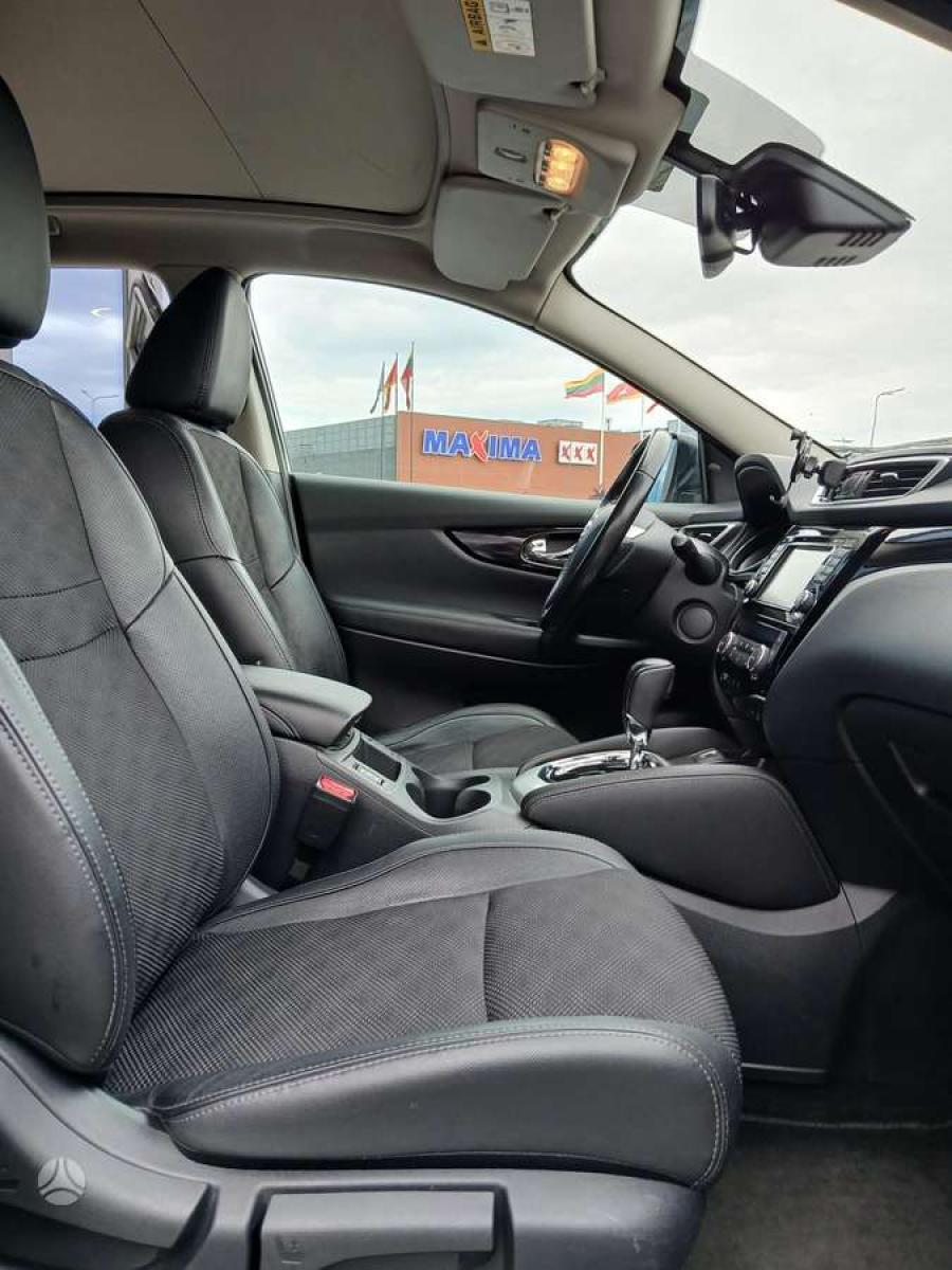 Pelēks Nissan Qashqai 2016 Kauņa, ar dzinēja tilpumu 1.60 L un nobraukumu 117 tūkst. km par 10500 €, foto 13 vietnē AUTOMOTO.COM.LV