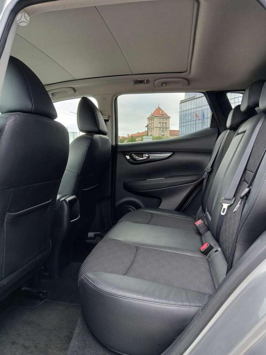 Pelēks Nissan Qashqai 2016 Kauņa, ar dzinēja tilpumu 1.60 L un nobraukumu 117 tūkst. km par 10500 €, foto 15 vietnē AUTOMOTO.COM.LV