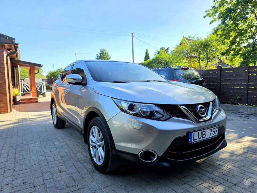 Grey Nissan Qashqai 2016 in Radviliskis, with an engine capacity of 1.20 L and mileage of 84 thousand km for 11200 €, photo 8 on AUTOMOTO.COM.LV