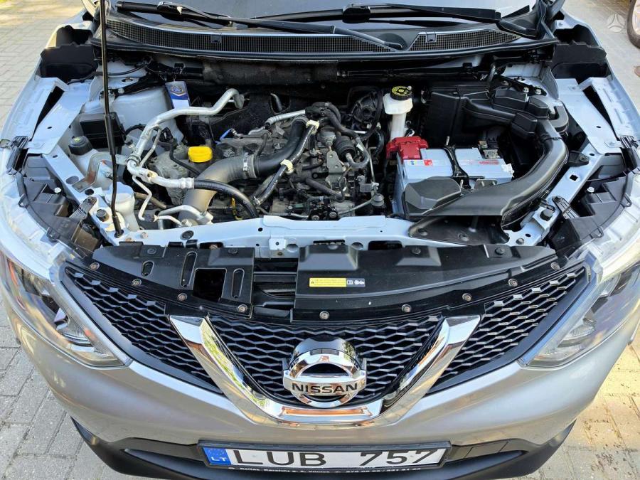 Grey Nissan Qashqai 2016 in Radviliskis, with an engine capacity of 1.20 L and mileage of 84 thousand km for 11200 €, photo 17 on AUTOMOTO.COM.LV