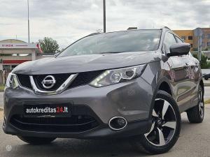Pelēks Nissan Qashqai 2016 Šauļi, ar dzinēja tilpumu 1.20 L un nobraukumu 175 tūkst. km par 7450 €, foto  vietnē AUTOMOTO.COM.LV