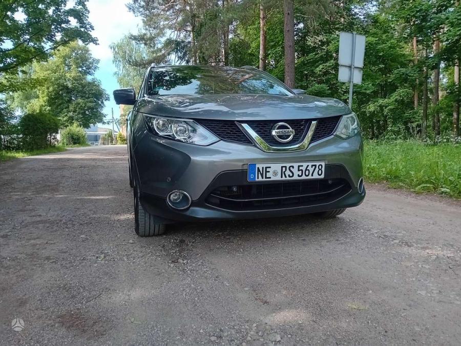 Pelēks Nissan Qashqai 2016 Utena, ar dzinēja tilpumu 1.60 L un nobraukumu 232 tūkst. km par 7500 €, foto 7 vietnē AUTOMOTO.COM.LV