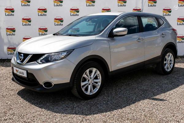 Pelēks Nissan Qashqai 2016 Viļņa, ar dzinēja tilpumu 1.20 L un nobraukumu 113 tūkst. km par 8690 €, foto 1 vietnē AUTOMOTO.COM.LV