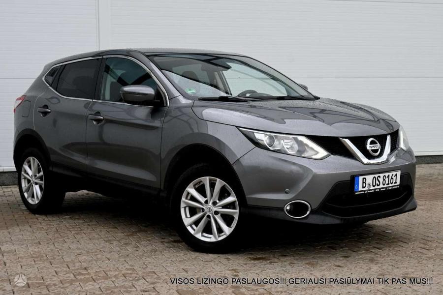 Pelēks Nissan Qashqai 2016 Kretinga, ar dzinēja tilpumu 1.20 L un nobraukumu 164 tūkst. km par 8399 €, foto 1 vietnē AUTOMOTO.COM.LV