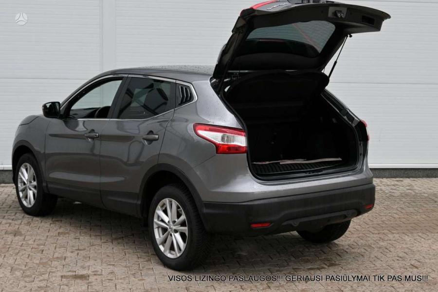 Pelēks Nissan Qashqai 2016 Kretinga, ar dzinēja tilpumu 1.20 L un nobraukumu 164 tūkst. km par 8399 €, foto 13 vietnē AUTOMOTO.COM.LV