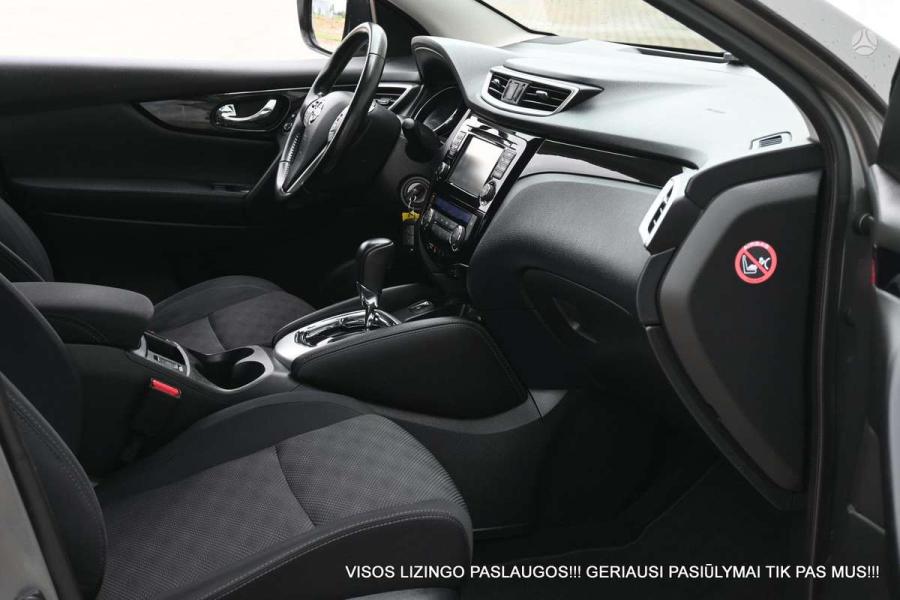 Pelēks Nissan Qashqai 2016 Kretinga, ar dzinēja tilpumu 1.20 L un nobraukumu 164 tūkst. km par 8399 €, foto 26 vietnē AUTOMOTO.COM.LV