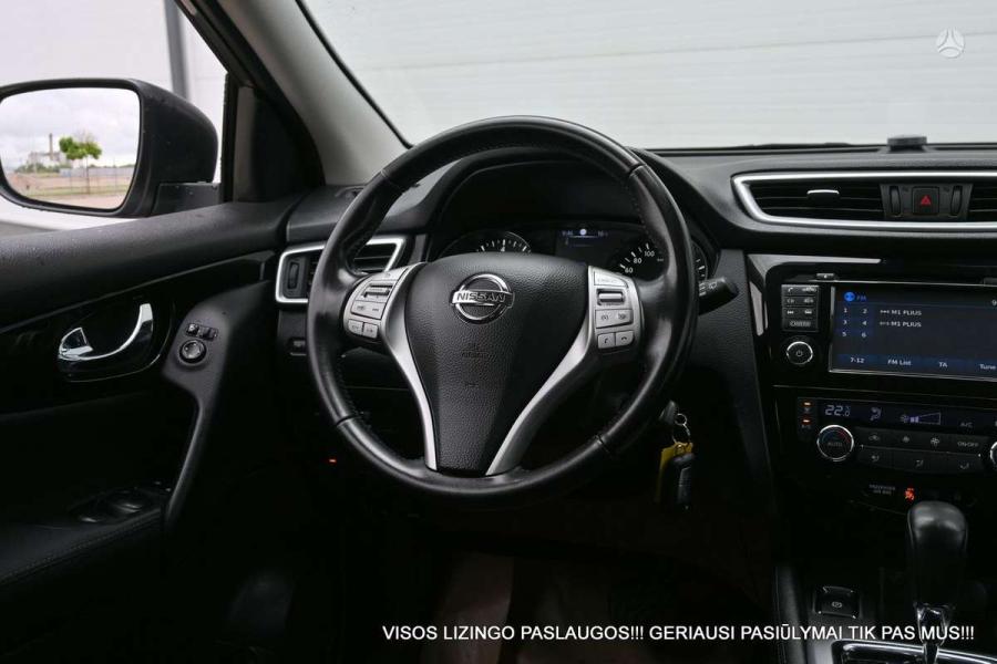 Pelēks Nissan Qashqai 2016 Kretinga, ar dzinēja tilpumu 1.20 L un nobraukumu 164 tūkst. km par 8399 €, foto 31 vietnē AUTOMOTO.COM.LV