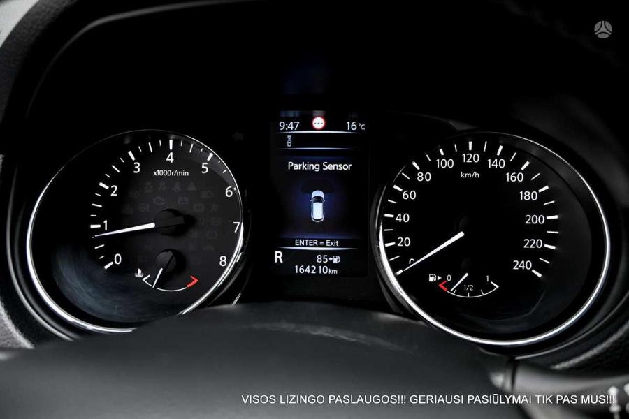 Pelēks Nissan Qashqai 2016 Kretinga, ar dzinēja tilpumu 1.20 L un nobraukumu 164 tūkst. km par 8399 €, foto 34 vietnē AUTOMOTO.COM.LV