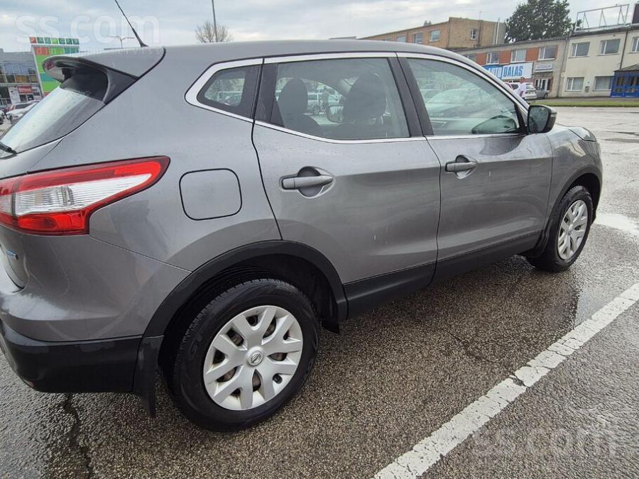 Grey Nissan Qashqai 2016 in Ogre, with an engine capacity of 1.50 L and mileage of 115 thousand km for 9400 €, photo 3 on AUTOMOTO.COM.LV