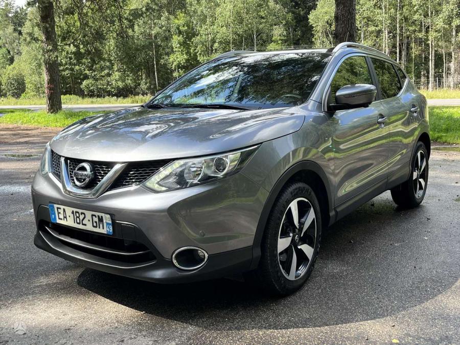 Pelēks Nissan Qashqai 2016 Tauragė, ar dzinēja tilpumu 1.20 L un nobraukumu 100 tūkst. km par 7350 €, foto 1 vietnē AUTOMOTO.COM.LV