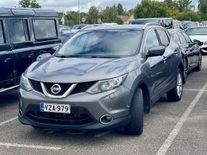 Grey Nissan Qashqai 2016 in Vilnius, with an engine capacity of 1.20 L and mileage of 116 thousand km for 5250 €, photo  on AUTOMOTO.COM.LV
