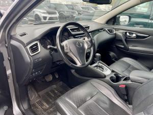Grey Nissan Qashqai 2016 in Vilnius, with an engine capacity of 1.20 L and mileage of 116 thousand km for 5250 €, photo 10 on AUTOMOTO.COM.LV