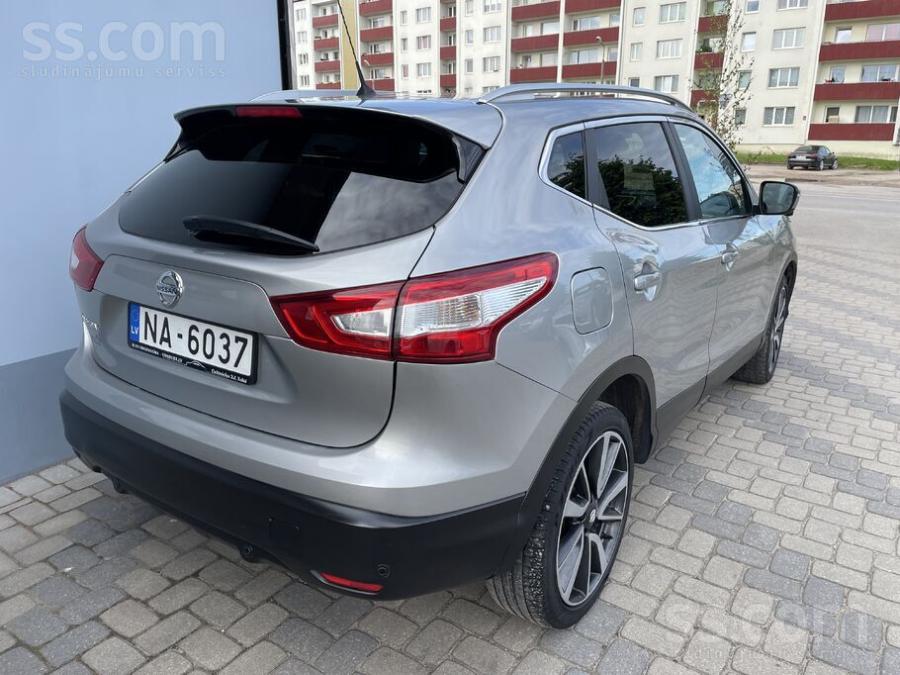Pelēks Nissan Qashqai 2017 Talsi, ar dzinēja tilpumu 1.60 L un nobraukumu 243 tūkst. km par 8200 €, foto 3 vietnē AUTOMOTO.COM.LV