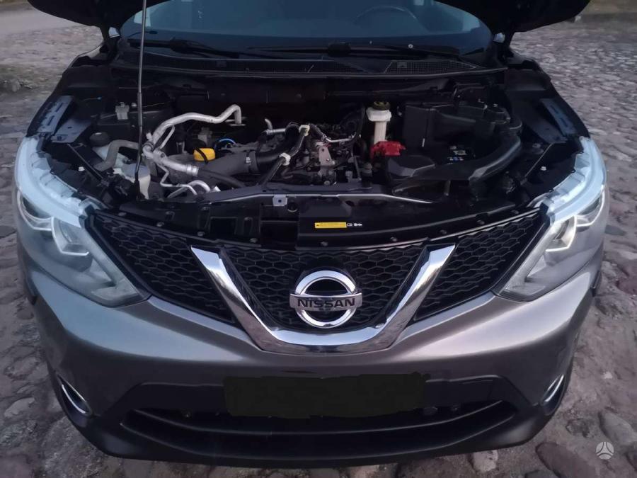 Pelēks Nissan Qashqai 2017 Telšiai, ar dzinēja tilpumu 1.20 L un nobraukumu 154 tūkst. km par 8750 €, foto 7 vietnē AUTOMOTO.COM.LV