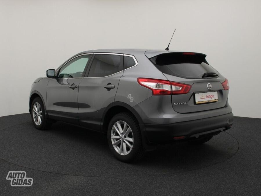 Grey Nissan Qashqai 2017 in Vilnius, with an engine capacity of 1.50 L and mileage of 216 thousand km for 9699 €, photo 7 on AUTOMOTO.COM.LV