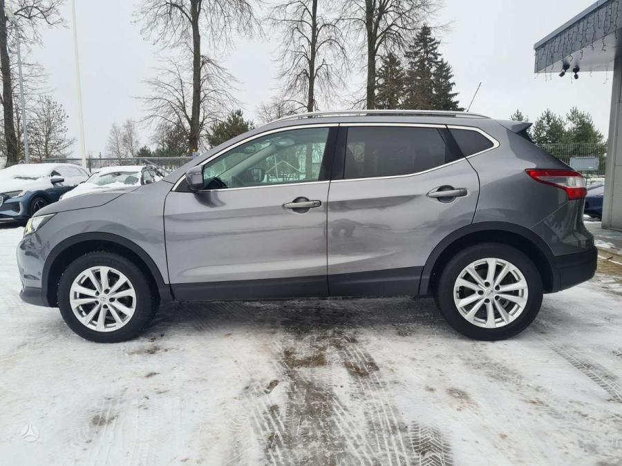 Pelēks Nissan Qashqai 2017 Šauļi, ar dzinēja tilpumu 1.20 L un nobraukumu 260 tūkst. km par 7050 €, foto 3 vietnē AUTOMOTO.COM.LV