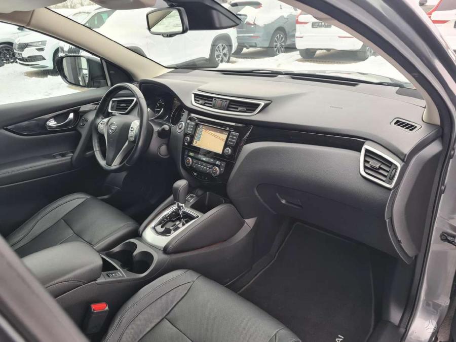 Pelēks Nissan Qashqai 2017 Šauļi, ar dzinēja tilpumu 1.20 L un nobraukumu 260 tūkst. km par 7050 €, foto 18 vietnē AUTOMOTO.COM.LV