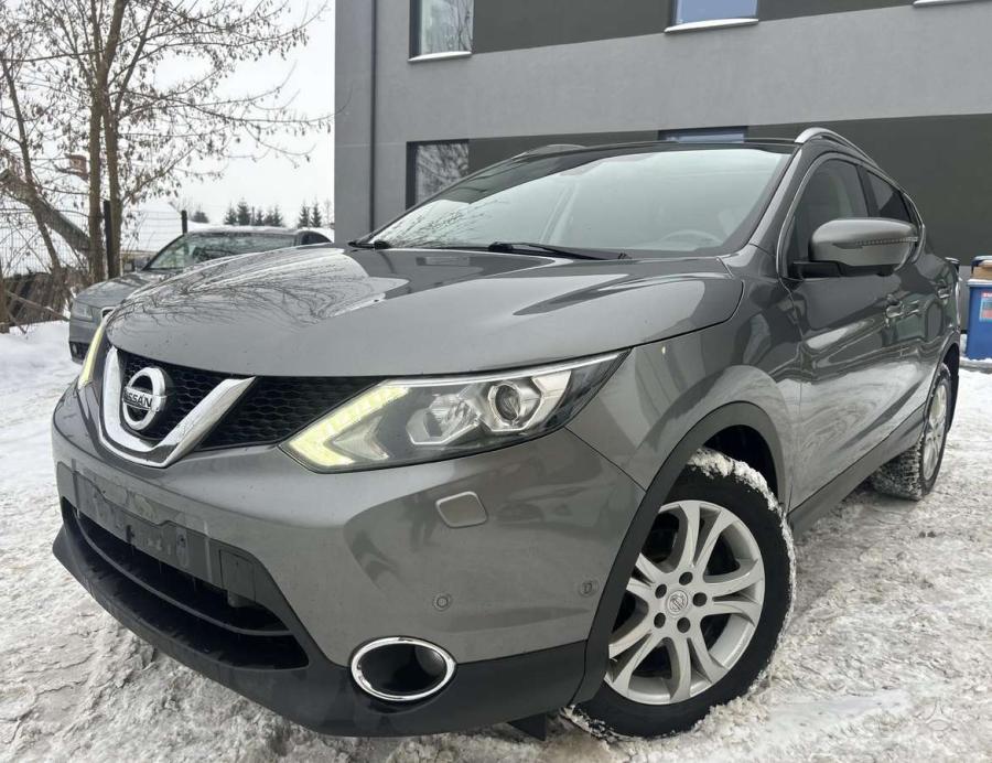 Pelēks Nissan Qashqai 2017 Kaišiadorys, ar dzinēja tilpumu 1.60 L un nobraukumu 218 tūkst. km par 9250 €, foto 2 vietnē AUTOMOTO.COM.LV