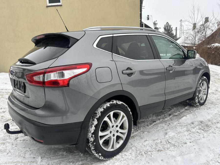 Pelēks Nissan Qashqai 2017 Kaišiadorys, ar dzinēja tilpumu 1.60 L un nobraukumu 218 tūkst. km par 9250 €, foto 11 vietnē AUTOMOTO.COM.LV