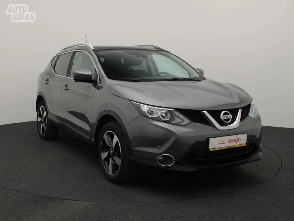 Grey Nissan Qashqai 2017 in Vilnius, with an engine capacity of 1.20 L and mileage of 142 thousand km for 10699 €, photo 10 on AUTOMOTO.COM.LV