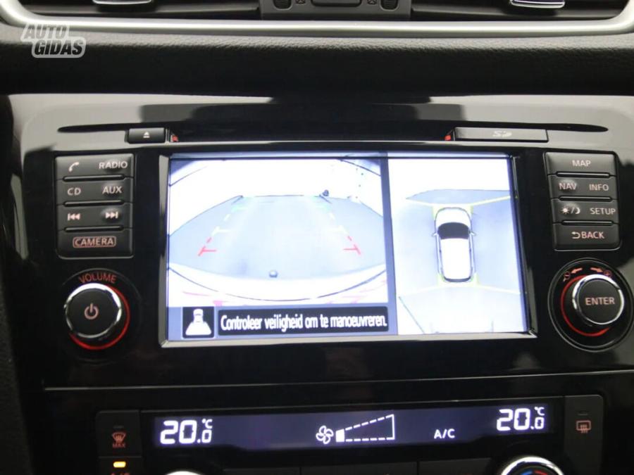 Grey Nissan Qashqai 2017 in Vilnius, with an engine capacity of 1.20 L and mileage of 142 thousand km for 10699 €, photo 26 on AUTOMOTO.COM.LV