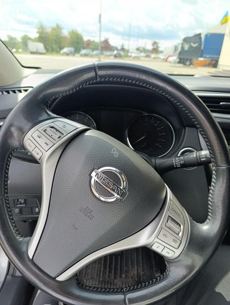 Pelēks Nissan Qashqai 2017 Šauļi, ar dzinēja tilpumu 1.20 L un nobraukumu 206 tūkst. km par 8900 €, foto 17 vietnē AUTOMOTO.COM.LV