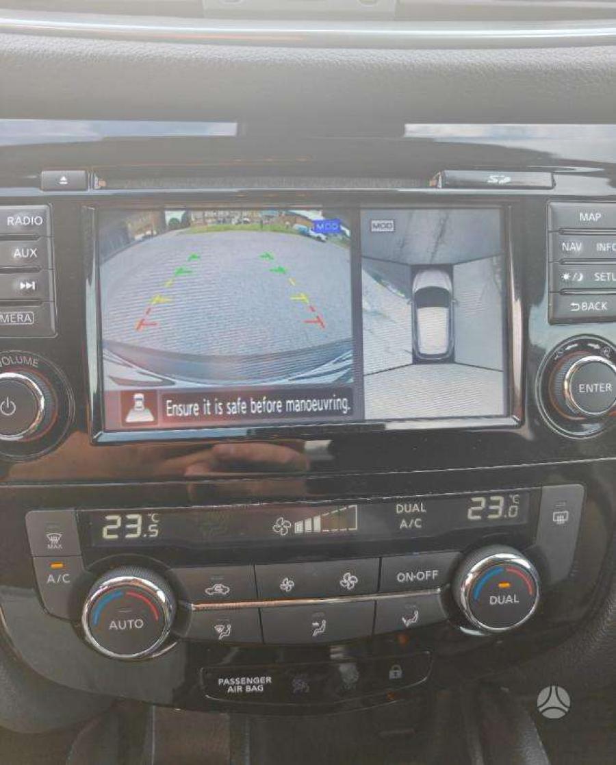 Pelēks Nissan Qashqai 2017 Viļņa, ar dzinēja tilpumu 1.20 L un nobraukumu 41 tūkst. km par 9000 €, foto 13 vietnē AUTOMOTO.COM.LV