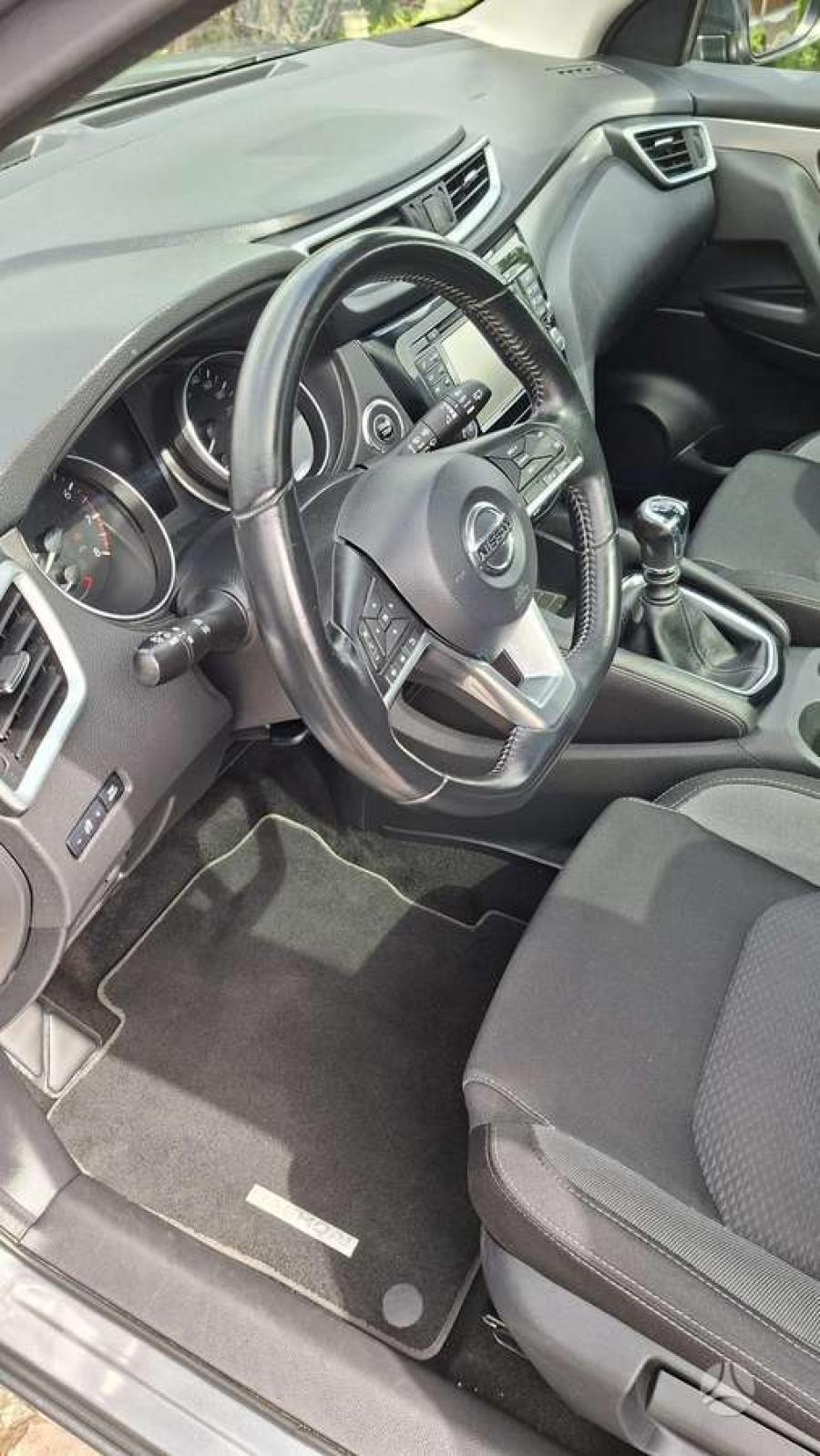 Pelēks Nissan Qashqai 2018 Kauņa, ar dzinēja tilpumu 1.33 L un nobraukumu 86 tūkst. km par 13650 €, foto 7 vietnē AUTOMOTO.COM.LV