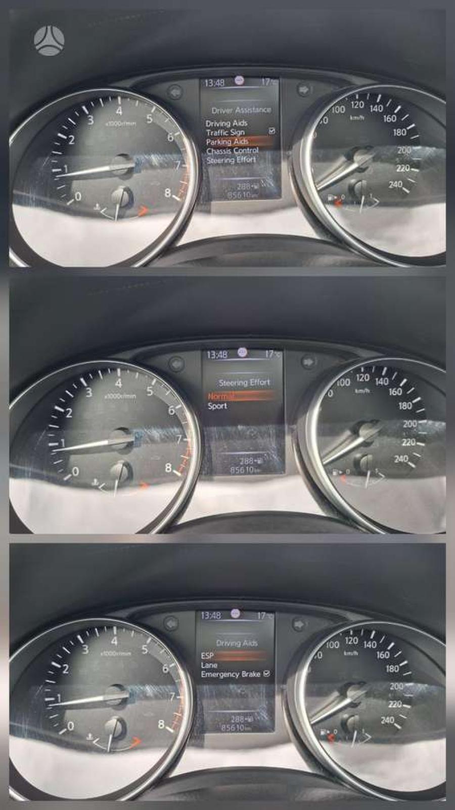 Pelēks Nissan Qashqai 2018 Kauņa, ar dzinēja tilpumu 1.33 L un nobraukumu 86 tūkst. km par 13650 €, foto 12 vietnē AUTOMOTO.COM.LV