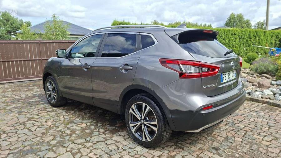 Pelēks Nissan Qashqai 2018 Kauņa, ar dzinēja tilpumu 1.33 L un nobraukumu 86 tūkst. km par 13650 €, foto 33 vietnē AUTOMOTO.COM.LV