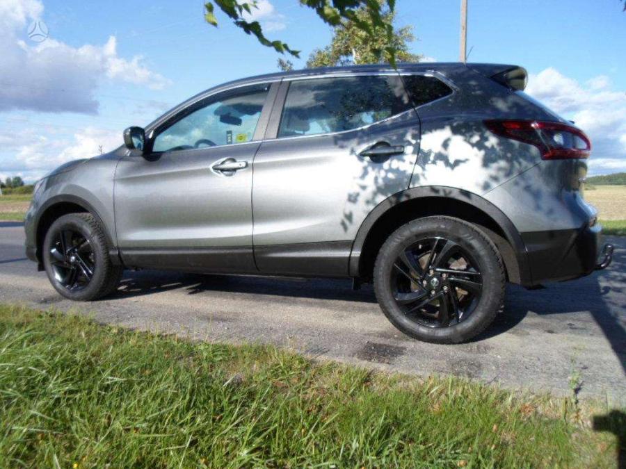 Pelēks Nissan Qashqai 2018 Šauļi, ar dzinēja tilpumu 1.20 L un nobraukumu 110 tūkst. km par 9600 €, foto 5 vietnē AUTOMOTO.COM.LV