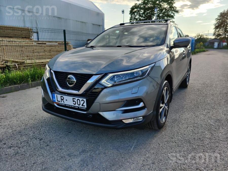 Pelēks Nissan Qashqai 2018 Rīga, ar dzinēja tilpumu 1.20 L un nobraukumu 105 tūkst. km par 15990 €, foto 1 vietnē AUTOMOTO.COM.LV