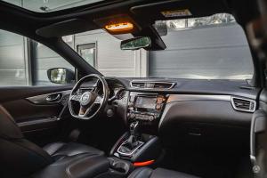 Grey Nissan Qashqai 2018 in Kaunas, with an engine capacity of 1.20 L and mileage of 125 thousand km for 12200 €, photo 11 on AUTOMOTO.COM.LV