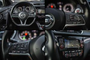 Grey Nissan Qashqai 2018 in Kaunas, with an engine capacity of 1.20 L and mileage of 125 thousand km for 12200 €, photo 17 on AUTOMOTO.COM.LV