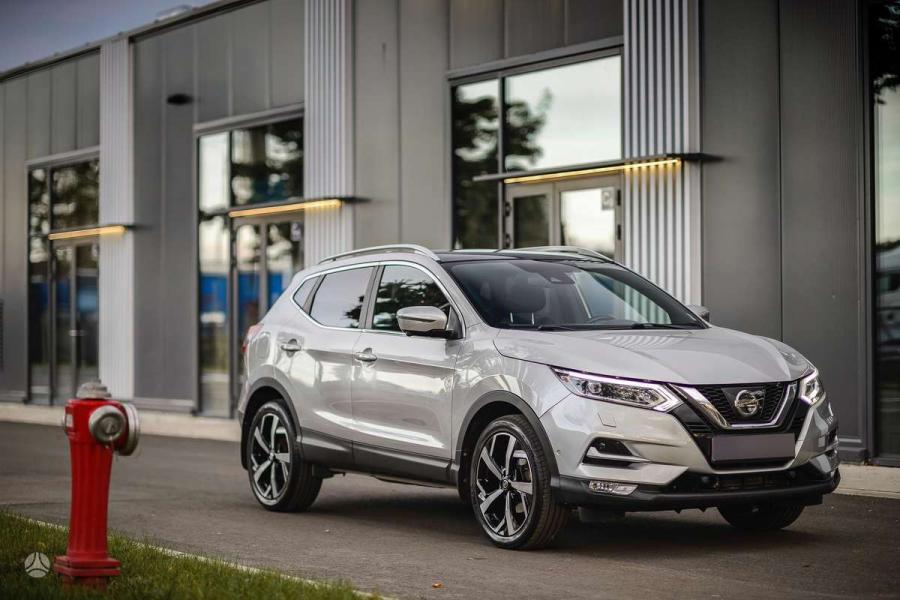 Grey Nissan Qashqai 2018 in Kaunas, with an engine capacity of 1.20 L and mileage of 125 thousand km for 12200 €, photo 29 on AUTOMOTO.COM.LV