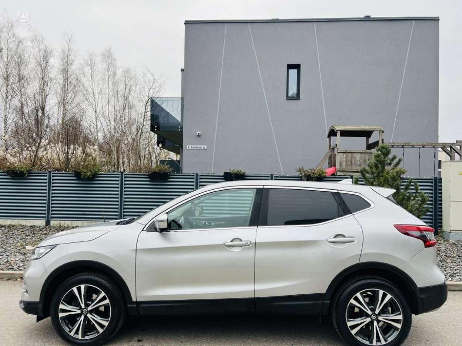 Grey Nissan Qashqai 2019 in Kaunas, with an engine capacity of 1.46 L and mileage of 199 thousand km for 12300 €, photo 7 on AUTOMOTO.COM.LV