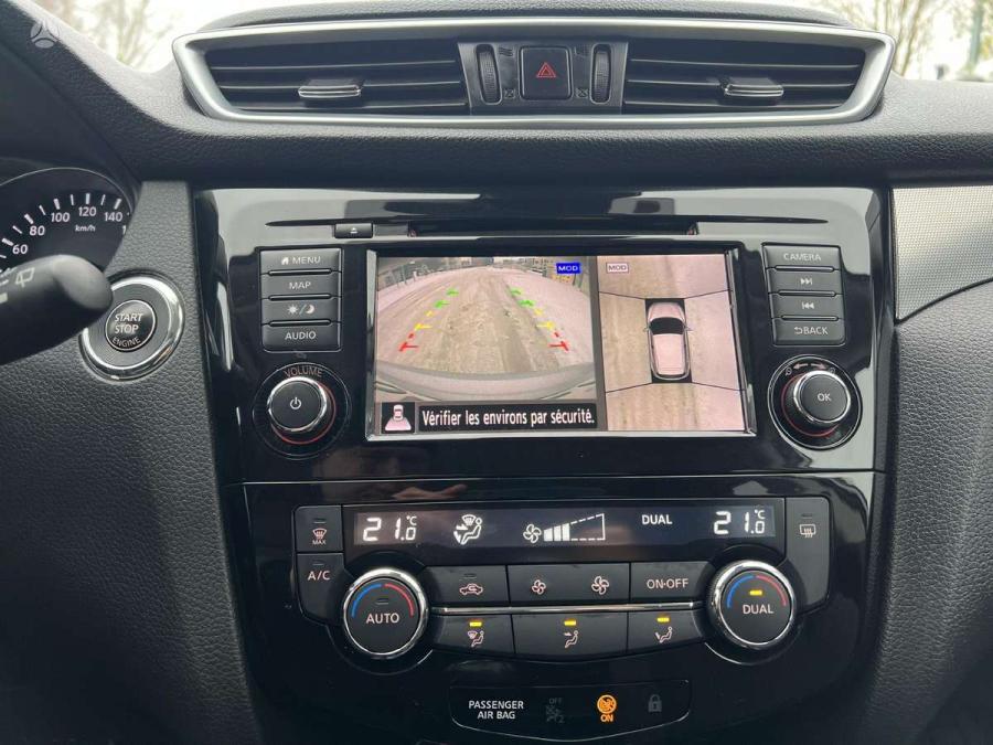 Grey Nissan Qashqai 2019 in Kaunas, with an engine capacity of 1.46 L and mileage of 200 thousand km for 12300 €, photo 16 on AUTOMOTO.COM.LV