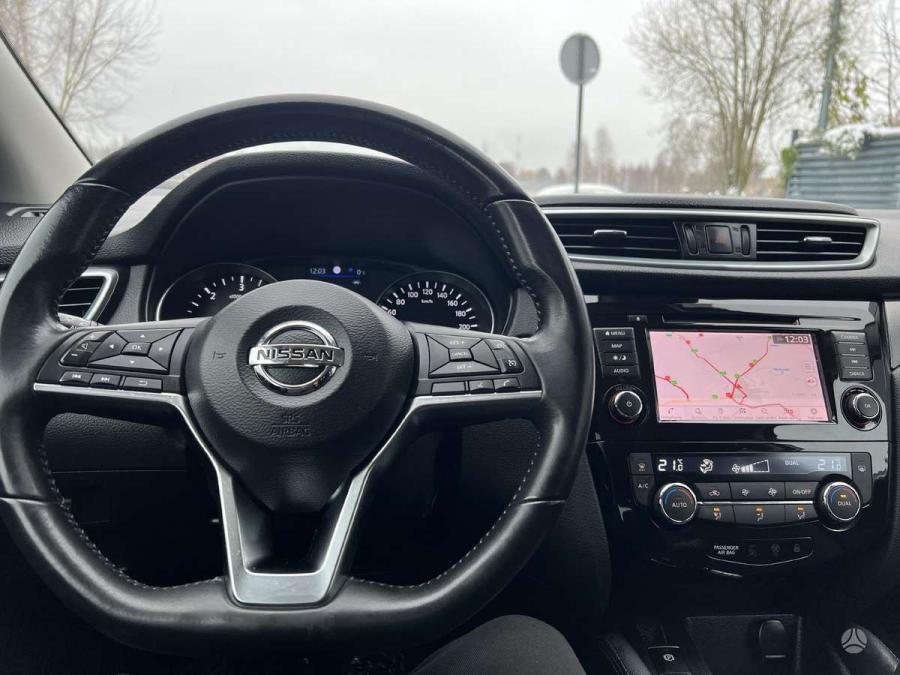 Grey Nissan Qashqai 2019 in Kaunas, with an engine capacity of 1.46 L and mileage of 204 thousand km for 11950 €, photo 27 on AUTOMOTO.COM.LV