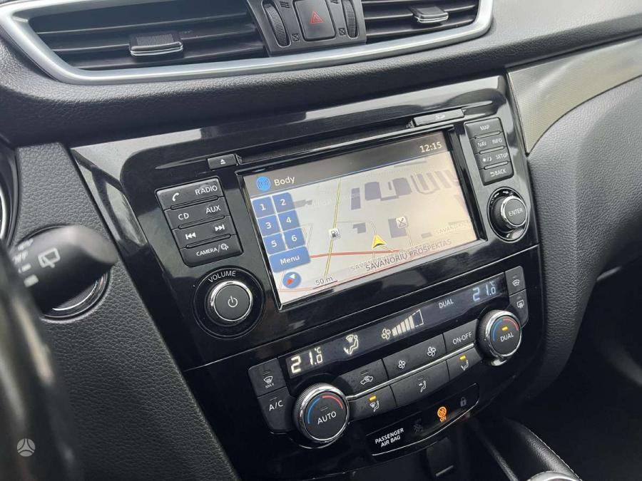 Grey Nissan Qashqai 2019 in Kaunas, with an engine capacity of 1.60 L and mileage of 199 thousand km for 13100 €, photo 19 on AUTOMOTO.COM.LV