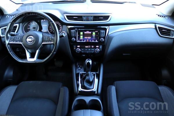 Grey Nissan Qashqai 2019 in Riga, with an engine capacity of 1.30 L and mileage of 51 thousand km for 14490 €, photo 10 on AUTOMOTO.COM.LV