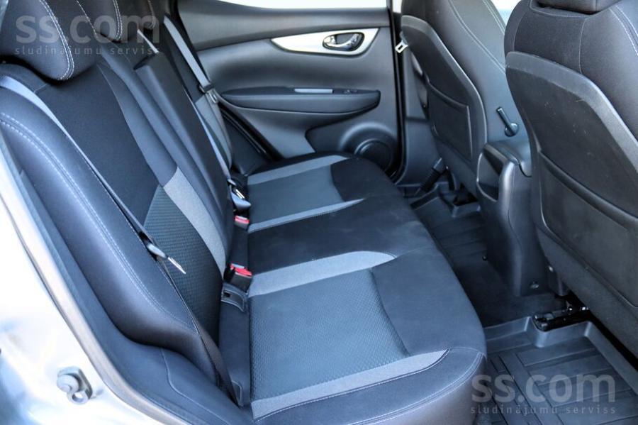 Grey Nissan Qashqai 2019 in Riga, with an engine capacity of 1.30 L and mileage of 51 thousand km for 14490 €, photo 25 on AUTOMOTO.COM.LV