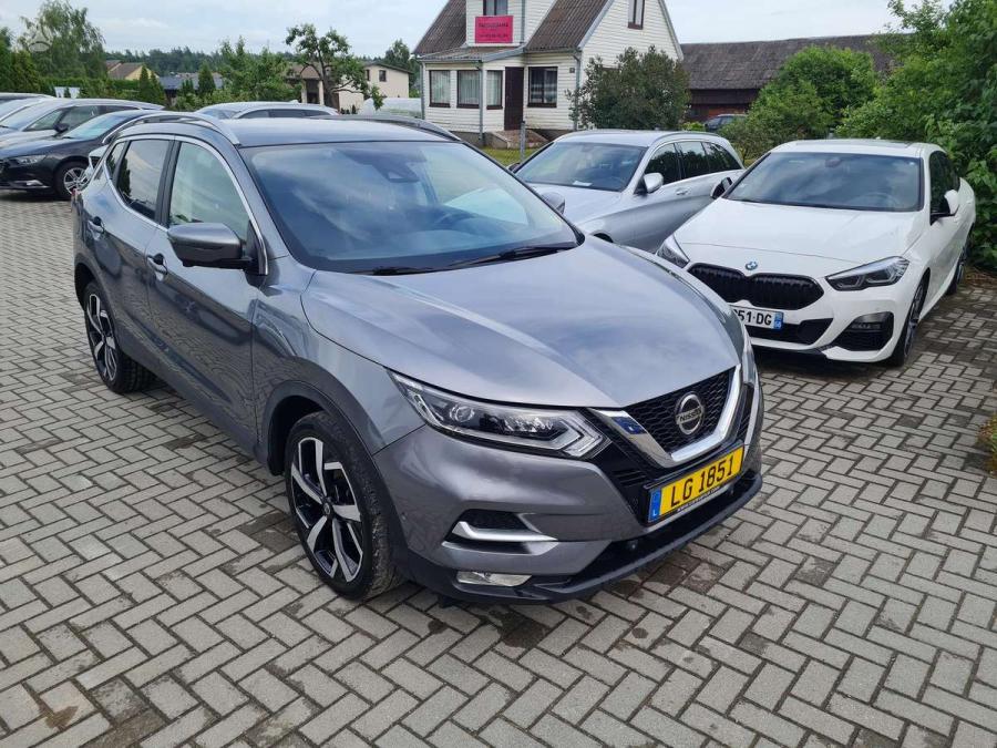 Pelēks Nissan Qashqai 2019 Tauragė, ar dzinēja tilpumu 1.46 L un nobraukumu 159 tūkst. km par 12200 €, foto 1 vietnē AUTOMOTO.COM.LV