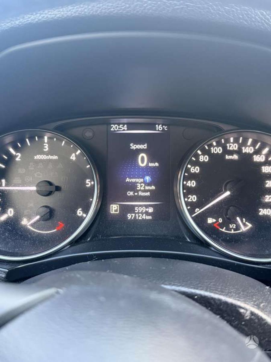 Grey Nissan Qashqai 2019 in Vilnius, with an engine capacity of 1.60 L and mileage of 97 thousand km for 12900 €, photo 17 on AUTOMOTO.COM.LV