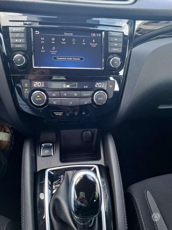 Pelēks Nissan Qashqai 2019 Nemenčinė, ar dzinēja tilpumu 1.33 L un nobraukumu 102 tūkst. km par 12000 €, foto 8 vietnē AUTOMOTO.COM.LV
