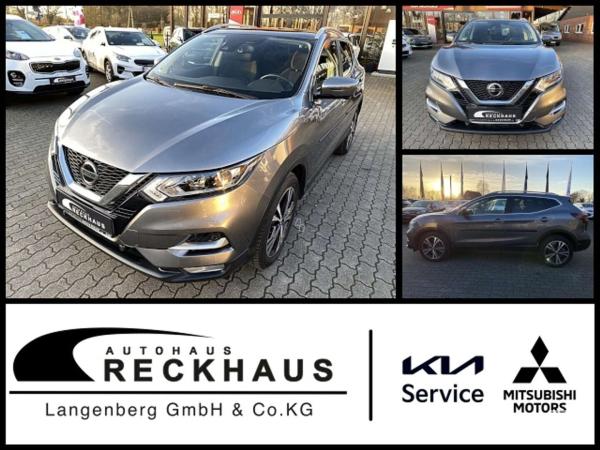 Grey Nissan Qashqai 2020 in Kaunas, with an engine capacity of 1.30 L and mileage of 66 thousand km for 23379 €, photo 1 on AUTOMOTO.COM.LV
