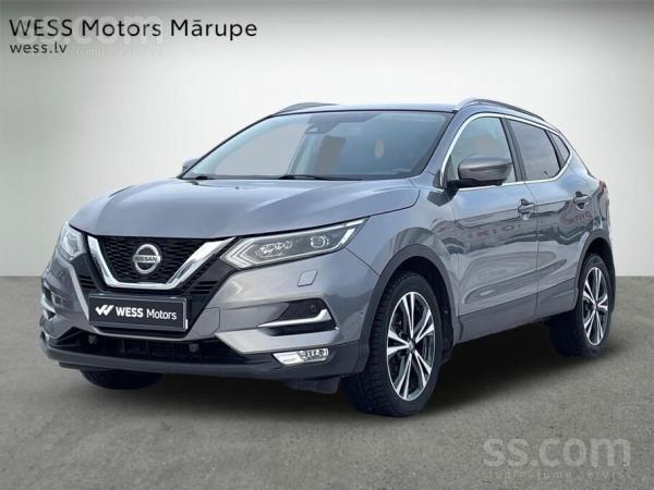 Grey Nissan Qashqai 2020 in Riga, with an engine capacity of 1.30 L and mileage of 101 thousand km for 15990 €, photo 1 on AUTOMOTO.COM.LV
