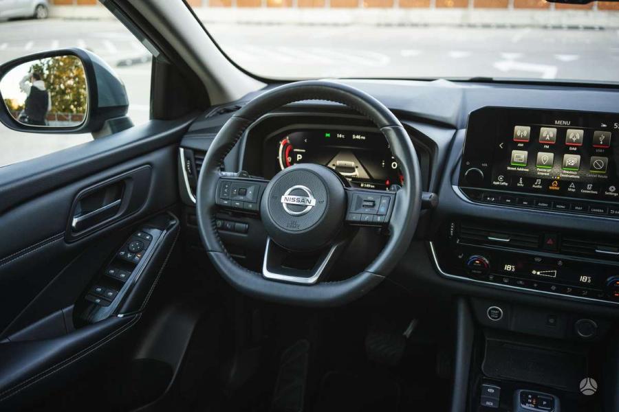 Pelēks Nissan Qashqai 2021 Kauņa, ar dzinēja tilpumu 1.33 L un nobraukumu 124 tūkst. km par 19900 €, foto 13 vietnē AUTOMOTO.COM.LV